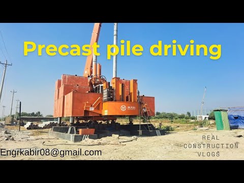Precast Piling Full Process | Precast Pile Installation | Civil ...