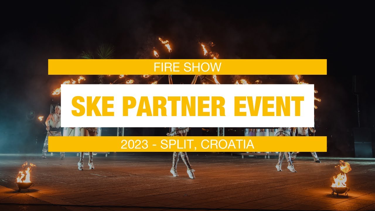 SKE Partner-Event in Split 2023 🇭🇷 Fire Show 🔥 - YouTube