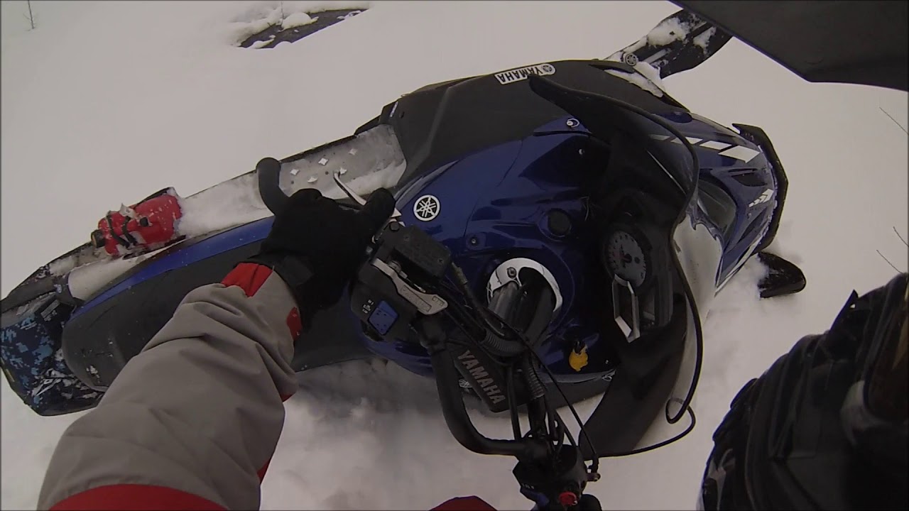 motoneige yamaha apex MTX 2007 - YouTube