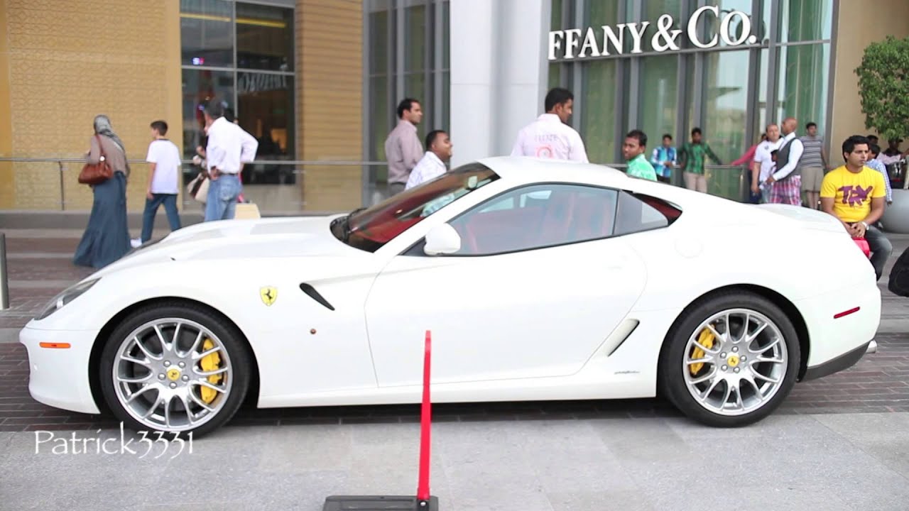Ferrari 599 GTB Fiorano in white - YouTube