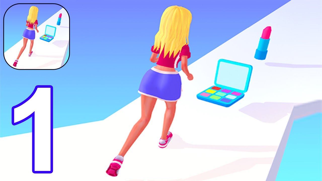 Makeover Run - Gameplay Part 1 All Levels 1-10 (Android, iOS) #1 - YouTube