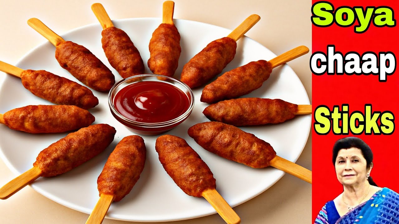 सोया चाप स्टिक बनाना इतना सरल है कमाल है।How To Make Raw Soya Chaap ...