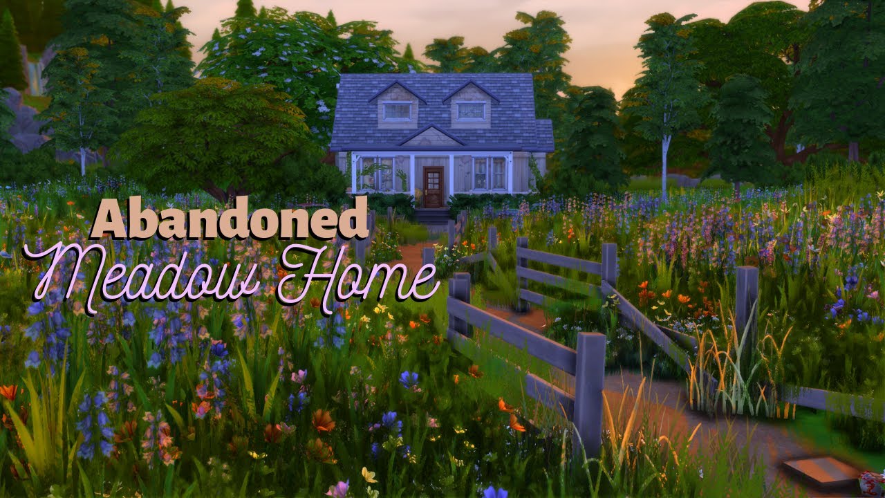I built an Abandoned Meadow Home for Devon Bumpkin's "Design Me Devon" - YouTube