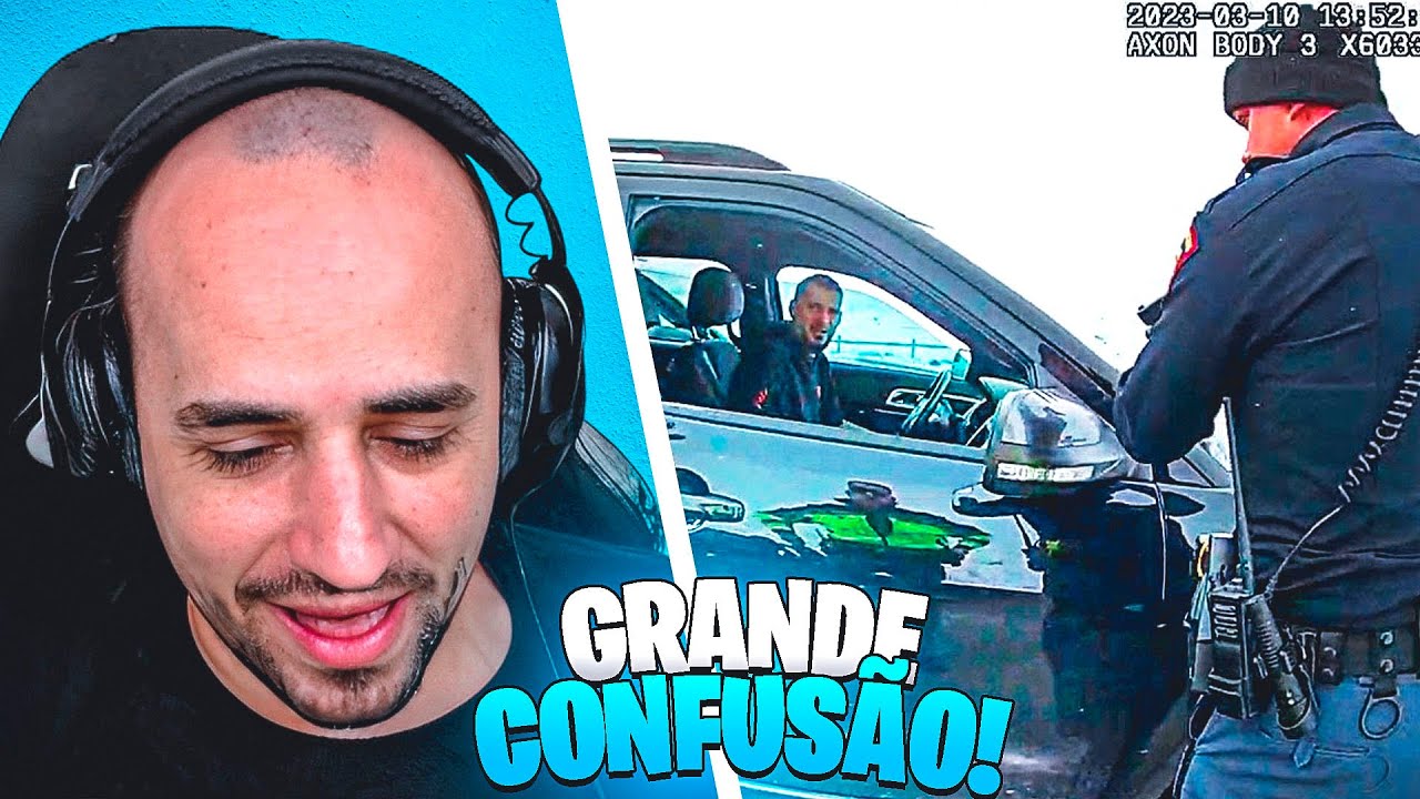 PERSEGUIÇÃO POLICIAL SE TORNA UMA GRANDE BAGUÇA por Code Blue Cam - YouTube