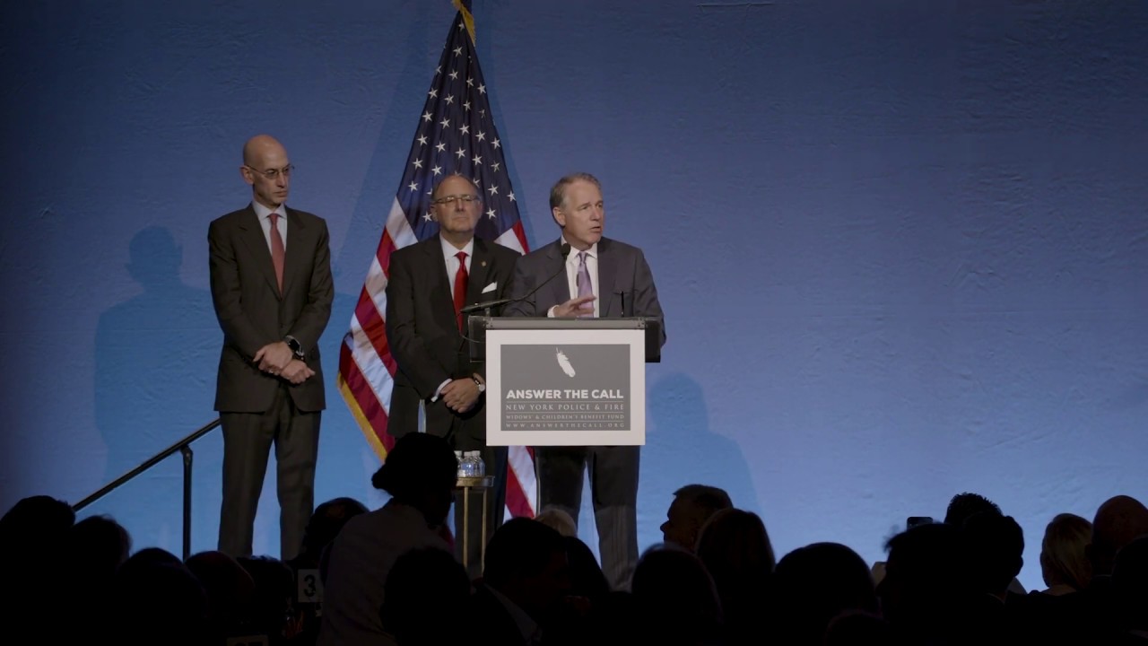 2019 Answer the Call Gala: Jim Zelter Honoree Speech - YouTube