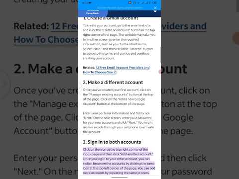 How to Create Multiple Gmail Account - Faisal Tech - YouTube