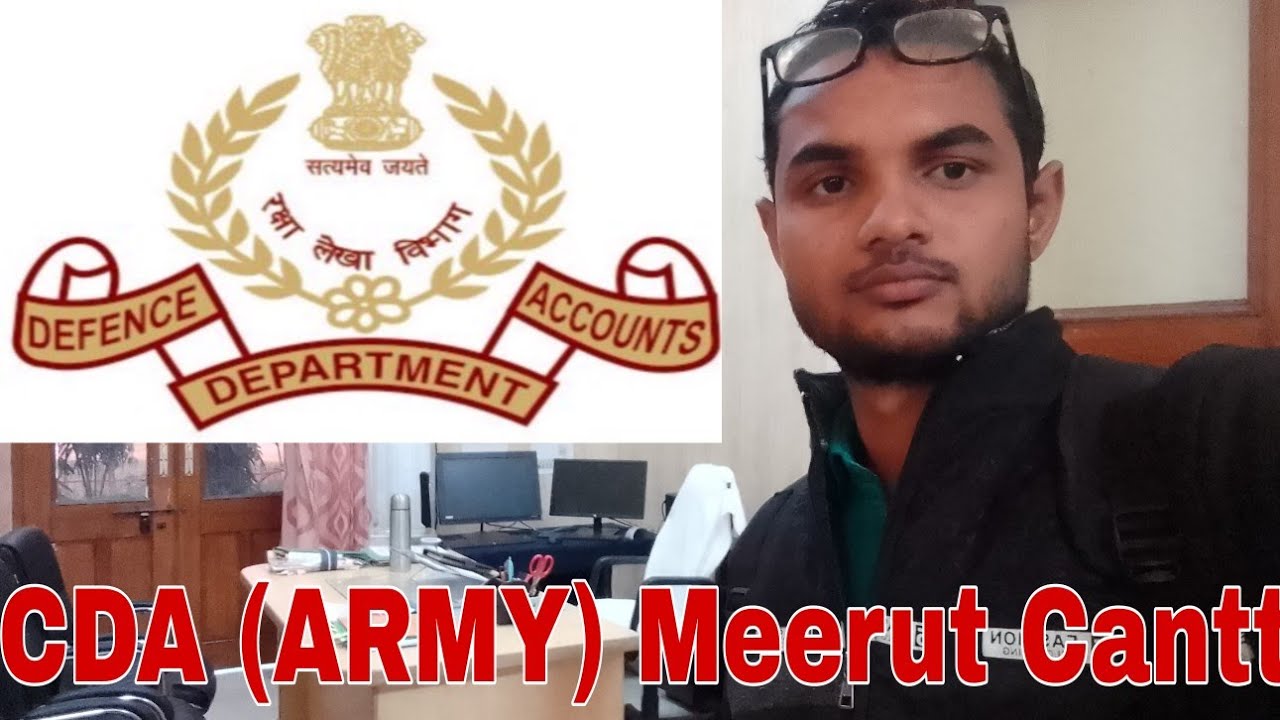 CDA (ARMY) office Meerut cantt // SSC MTS selected// - YouTube