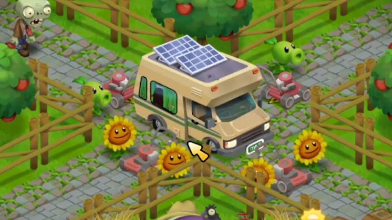 PVZ World Trip - Ambush Avenue Day 8 - Custom Level I Made - YouTube