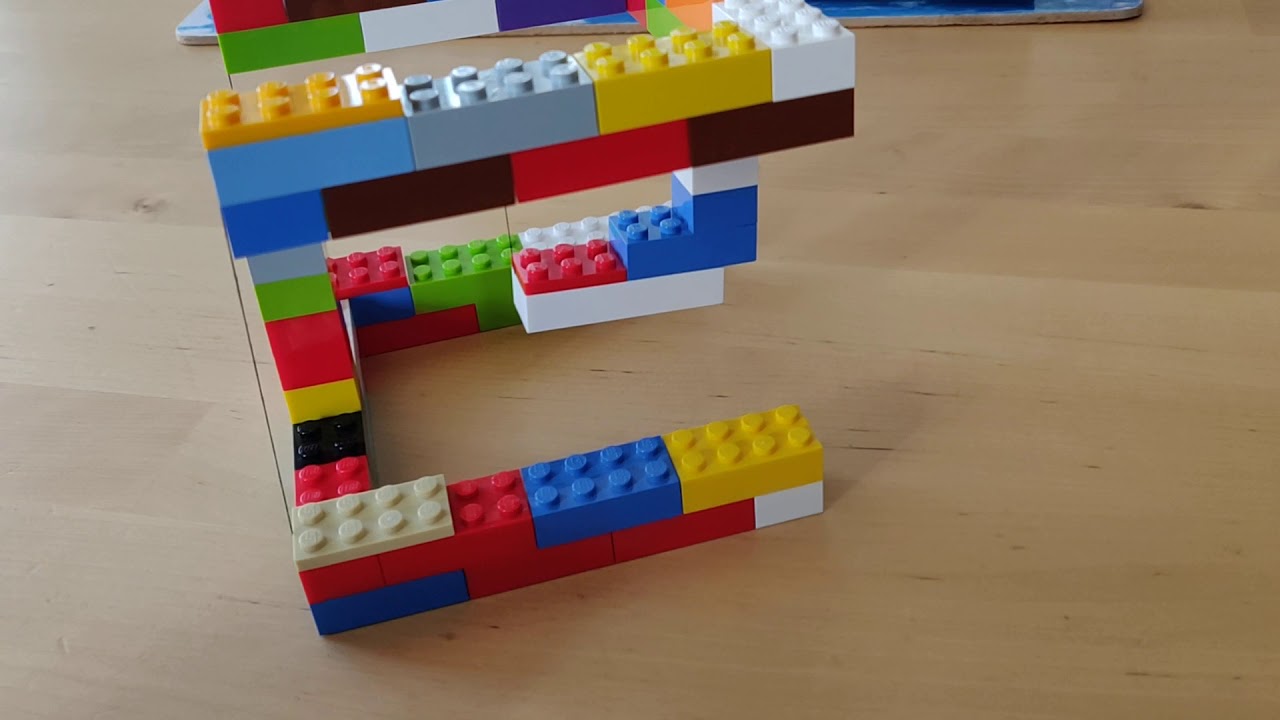Simple Lego tensegrity structure - YouTube