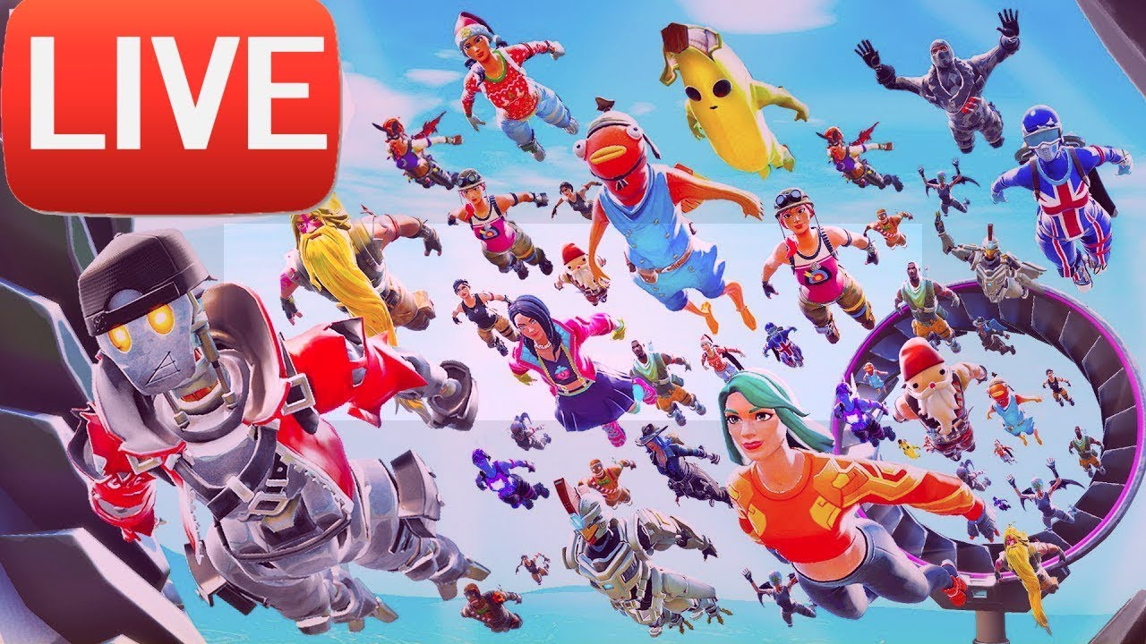 🔴 CUSTOM ENDGAMES CU 100 DE PERSOANE! [FORTNITE ROMANIA LIVE]🔴 - YouTube