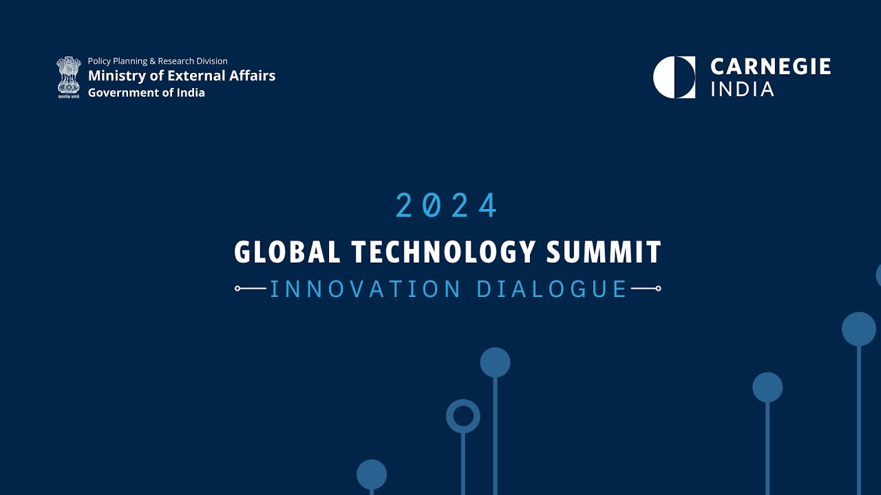 Global Technology Summit Innovation Dialogue 2024 - YouTube