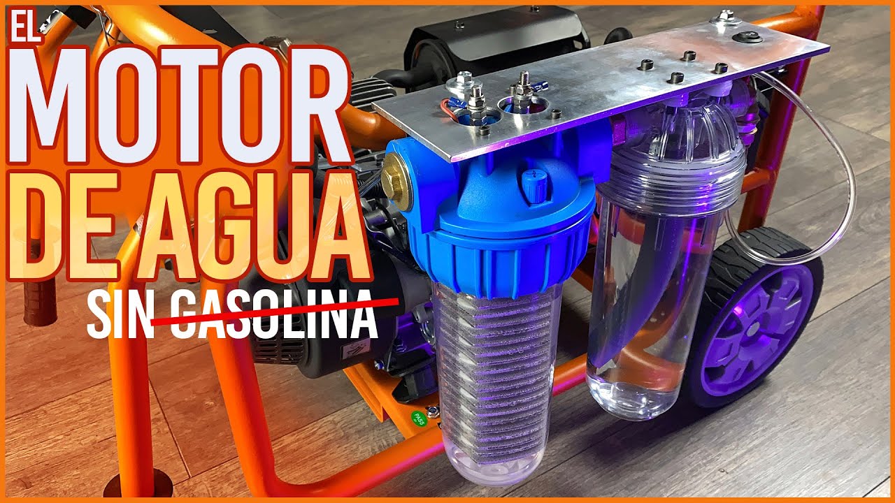 Convierto un motor de gasolina en un motor de agua - YouTube