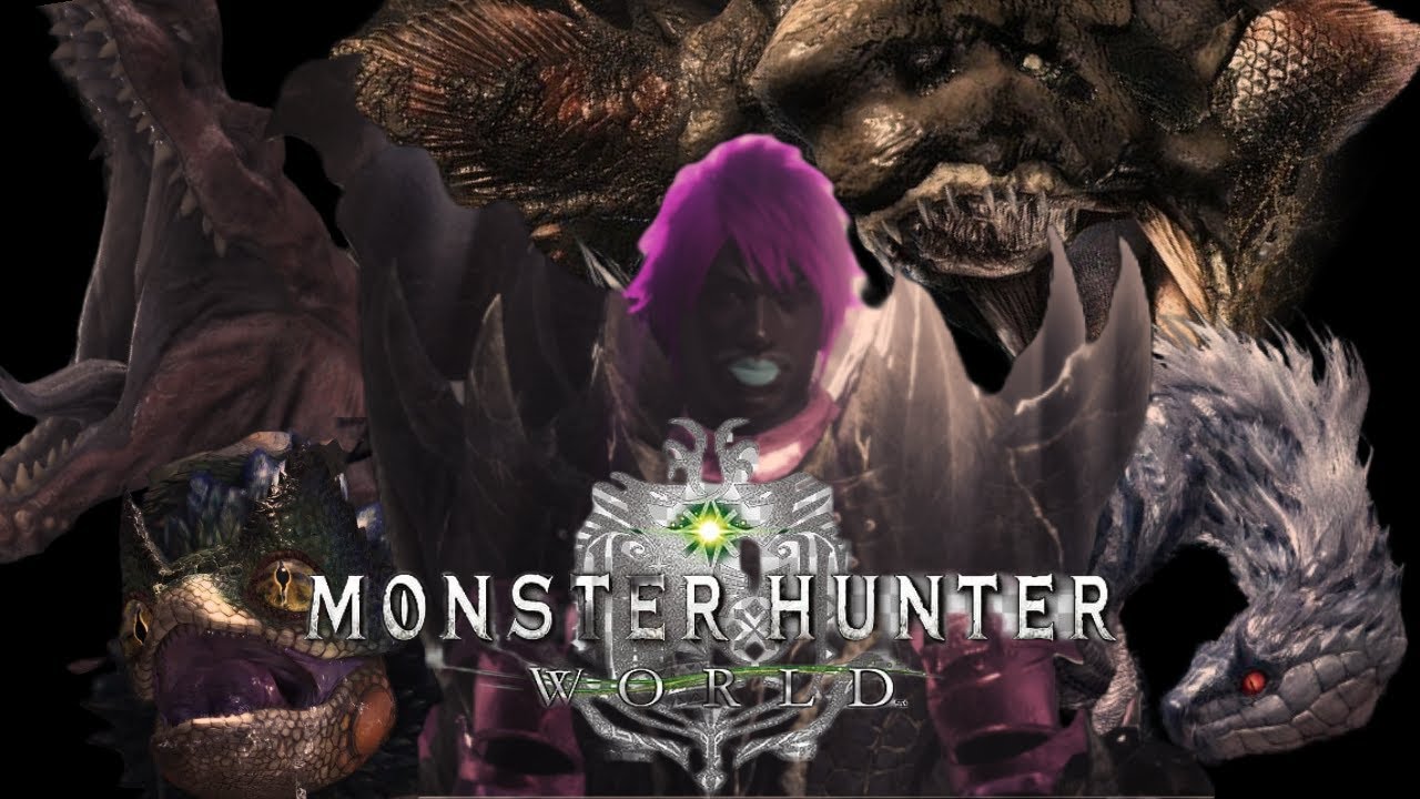 Hunting All Monsters In Monster Hunter World Part 1 - YouTube