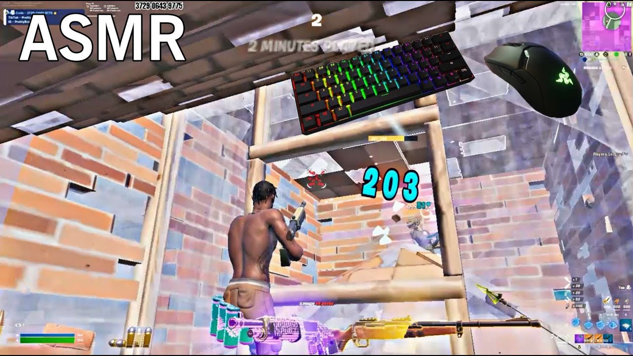 KBM ASMR🎯(Fortnite Tilted Zone Wars Gameplay) 4K - YouTube