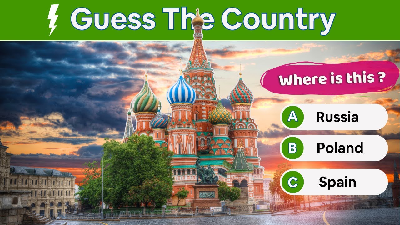 Guess the Country By The Landmark - Travel Trivia - Country Quiz 2024 ...