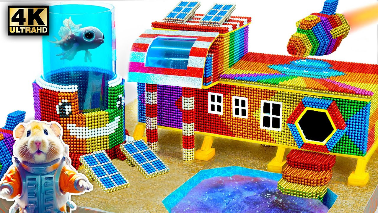 DIY - How To Build Space Station and Spacecraft For Alien Hamsters From ...