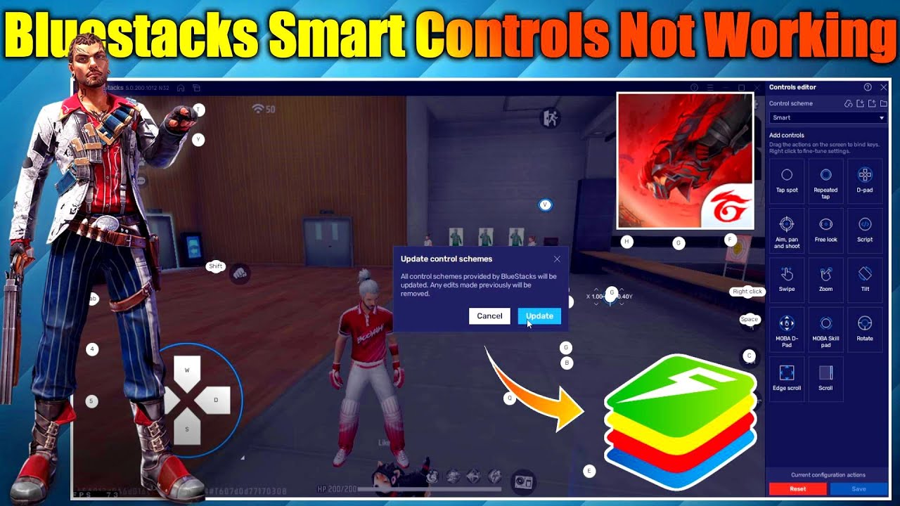 Bluestacks 5 Smart Controls Not Working || Bluestack 5 Keymapping Fixed ...