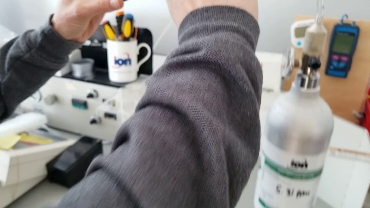 Ion Science Cub TAC manual calibration - YouTube