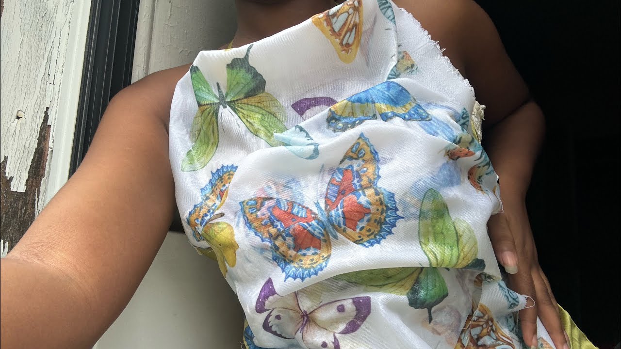 DIY resin butterfly corset top - YouTube
