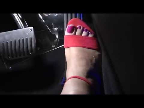 Pamela driving