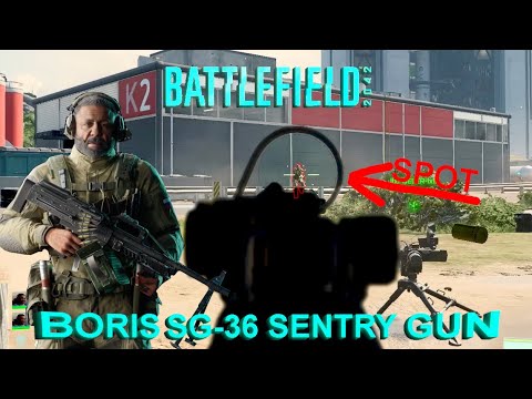 BF2042 - Boris and the SG-36 Sentry gun - YouTube
