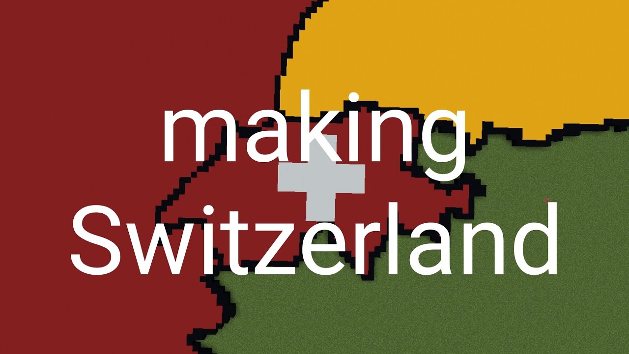 making Switzerland in Minecraft|world map part 5. - YouTube