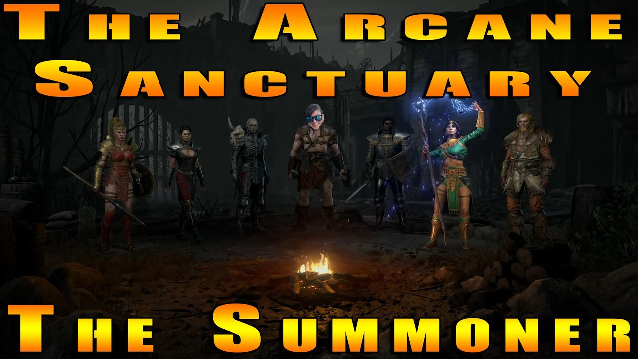 Diablo II Resurrected (PC) - Barbarian Solo - Act 2: The Arcane ...