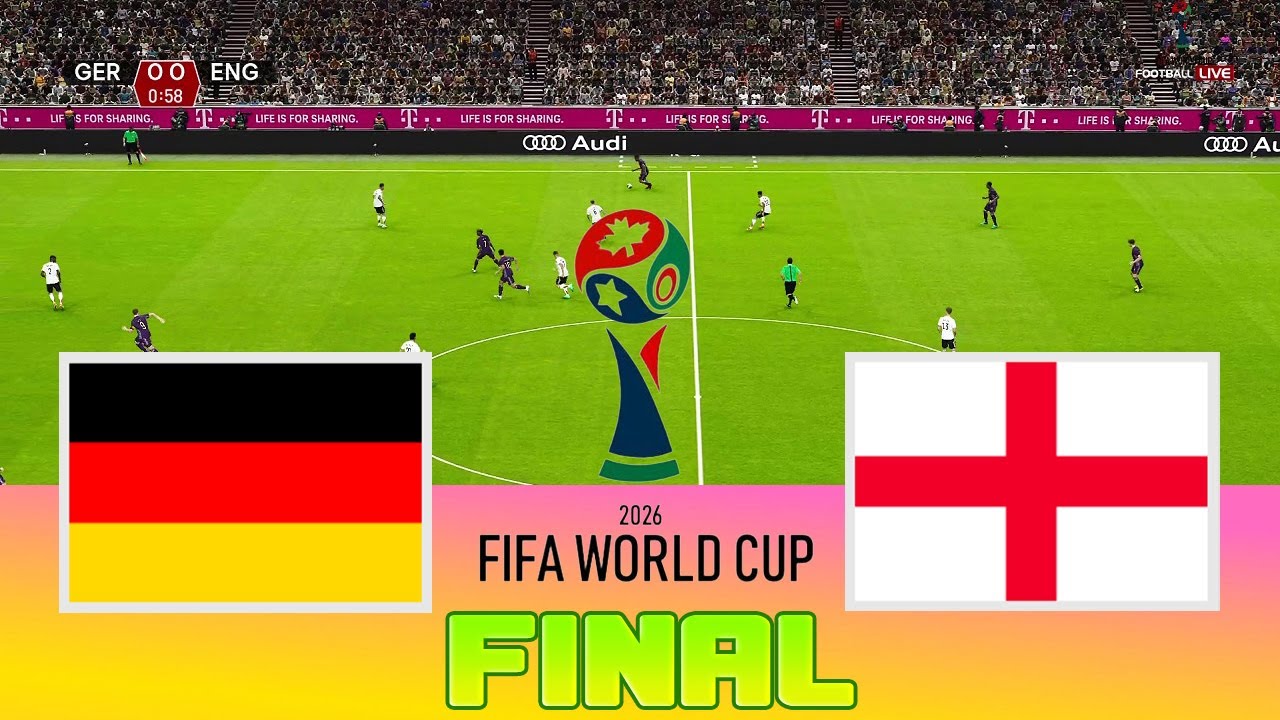 GERMANY vs ENGLAND - Final FIFA World Cup 2026 | Full Match All Goals ...