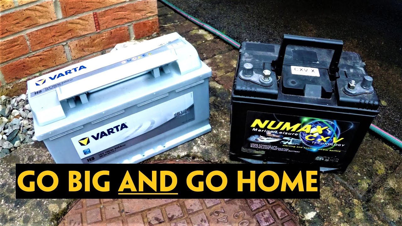A BETTER battery for my Defender and a battery box wiring tidy up - YouTube
