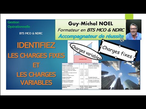Identifier les charges FIXES et les charges VARIABLES de l'entreprise ...