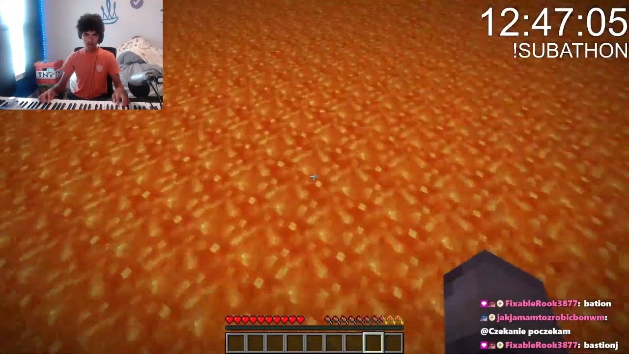 Playing Minecraft On Piano Gone Wrong... - YouTube