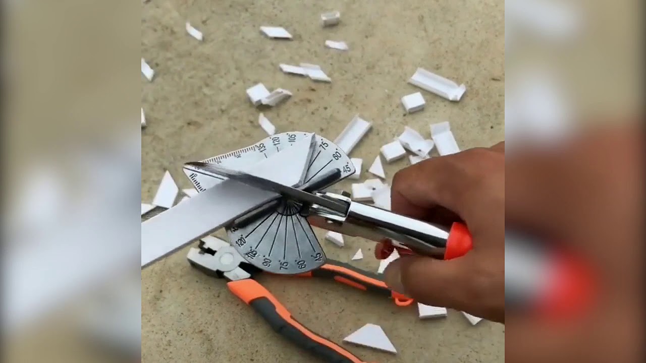 Ruler scissors - YouTube