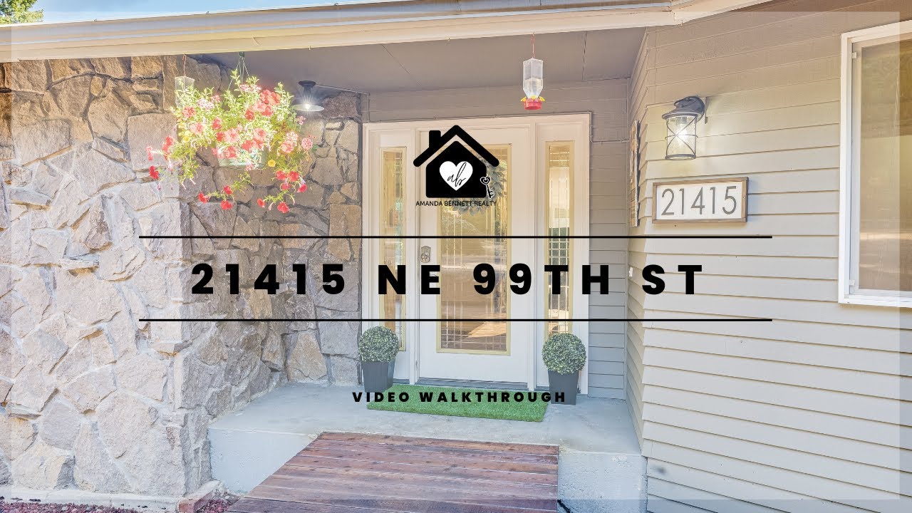 21415 NE 99th ST Video Walk Thru - YouTube