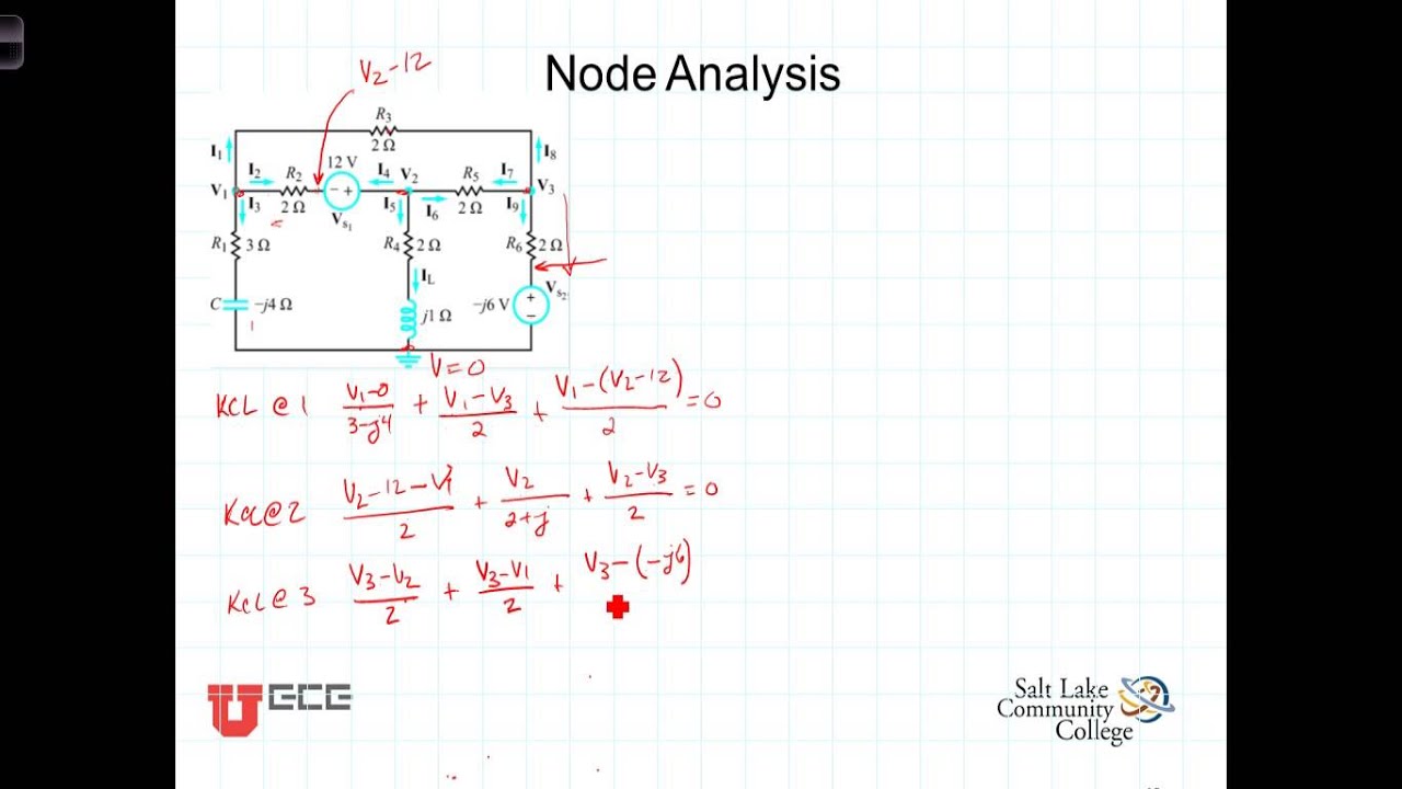 L7 8 1 Node Voltage in Phasor Domain - YouTube