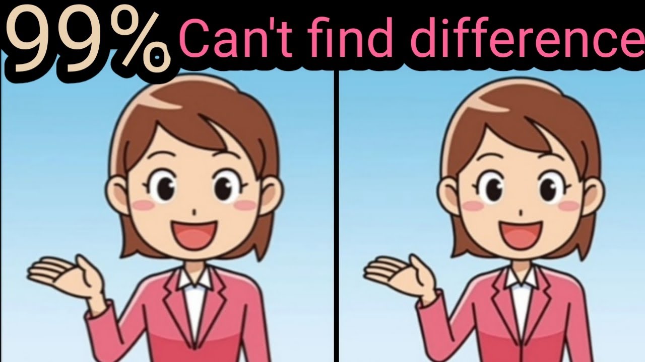 find the difference : 99% can't find difference [Spot The Difference ...