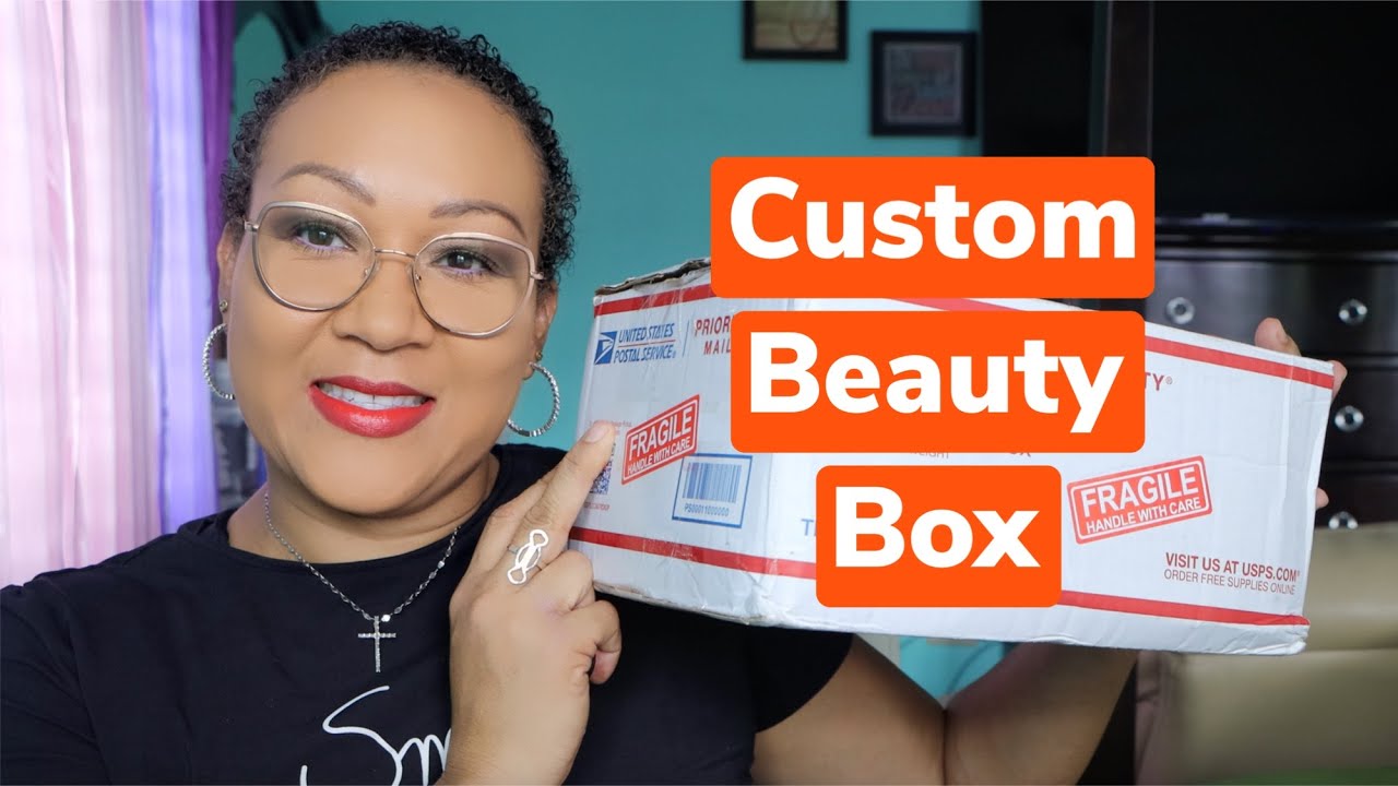 My first Bizy Beauty Custom Box...Awesome - YouTube