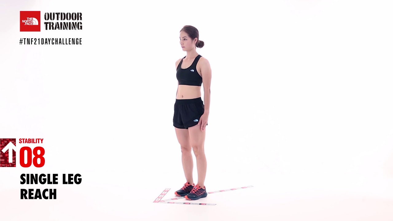#TNF21DayChallenge - Stability - Single Leg Reach (ENG) - YouTube