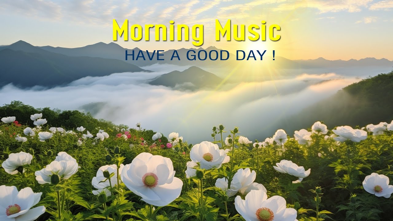 BEAUTIFUL MORNING MUSIC - Positive Energy And Stress Relief Happy ...