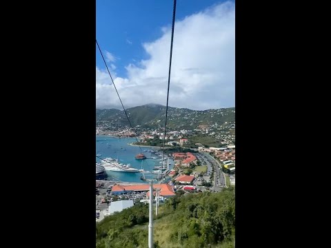 ST Thomas Tram ride to the top! - YouTube