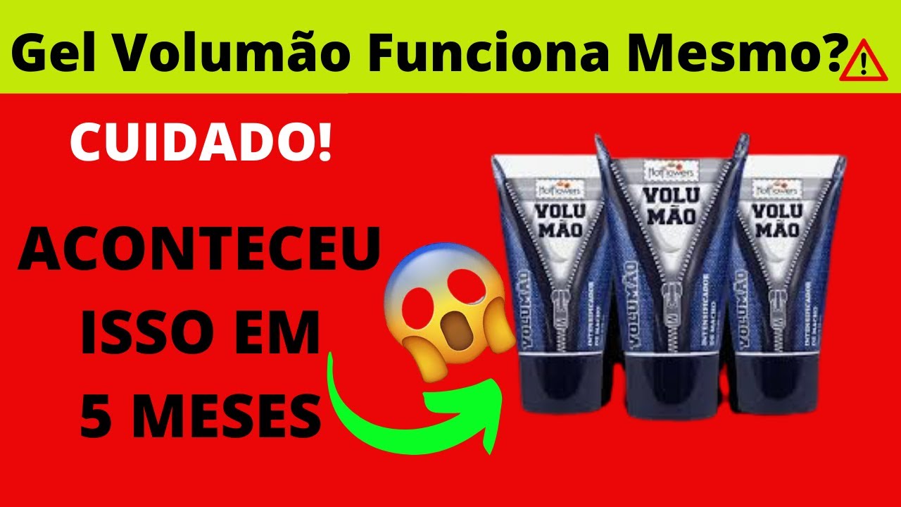 GEL VOLUMAO Como Funciona? Onde Comprar o GEL VOLUMAO? - YouTube