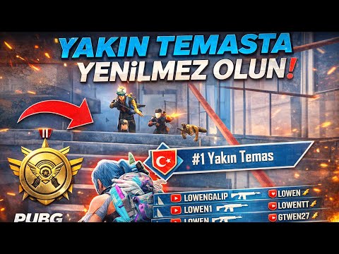 KİMSENİN BİLMEDİĞİ YAKIN TEMAS TAKTİKLERİ!! BU TAKTİKLERLE YENİLMEZ OLUN!! PUBG Mobile!🤫😉😳