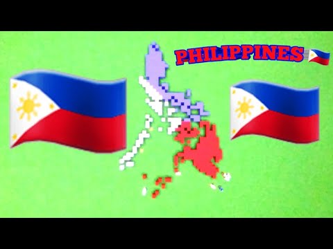 Minecraft : 🇵🇭Philippines🇵🇭 country flag map build - YouTube