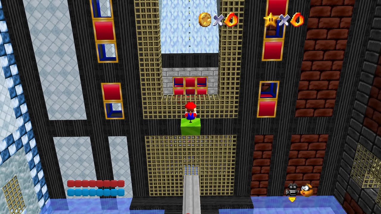 Bowser's Red and Blue Temple by C00KIEM0N57R - Mario Builder 64 - YouTube