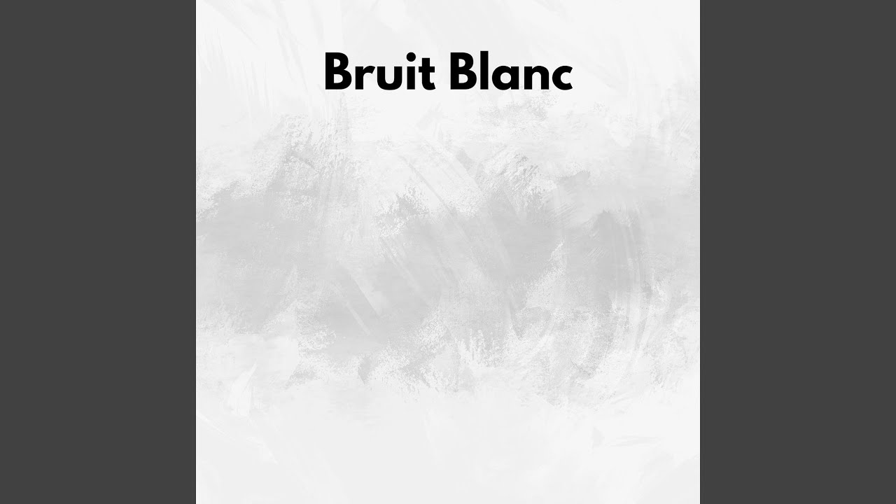 Therapie bruit blanc - YouTube