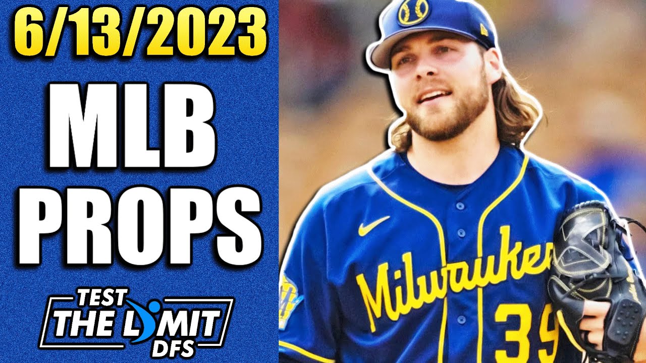 BEST MLB PLAYER PROP PICKS | Tuesday 6/13/2023 | TOP 5 PRIZEPICKS MLB ...