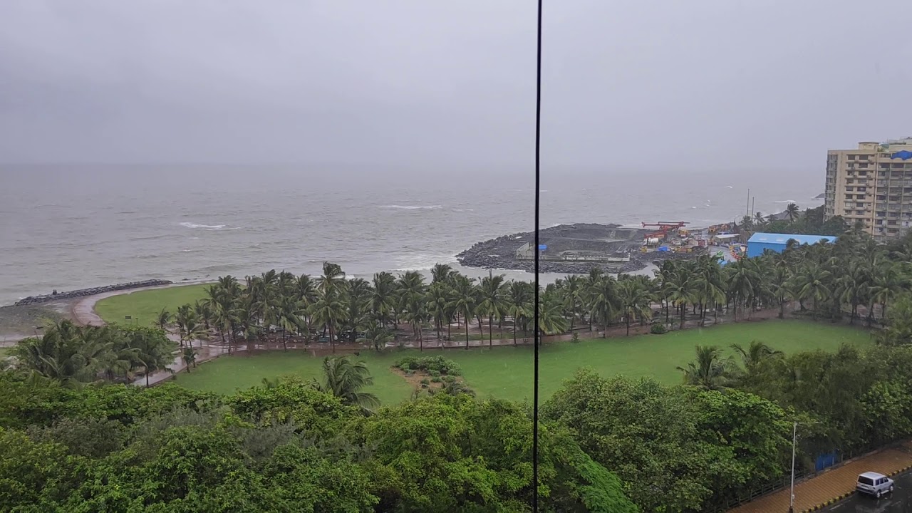 Mumbai I View from my room in CPWD Guest house Mumbai - YouTube
