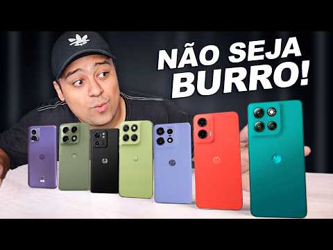 MELHORES Celulares MOTOROLA para COMPRAR em 2026! (DO BARATO AO CARO)