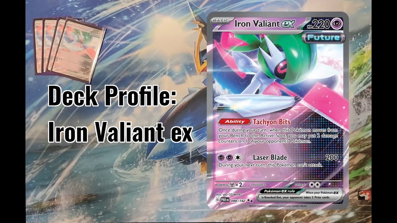 Iron Valiant ex - #pokemon Deck Profile - YouTube