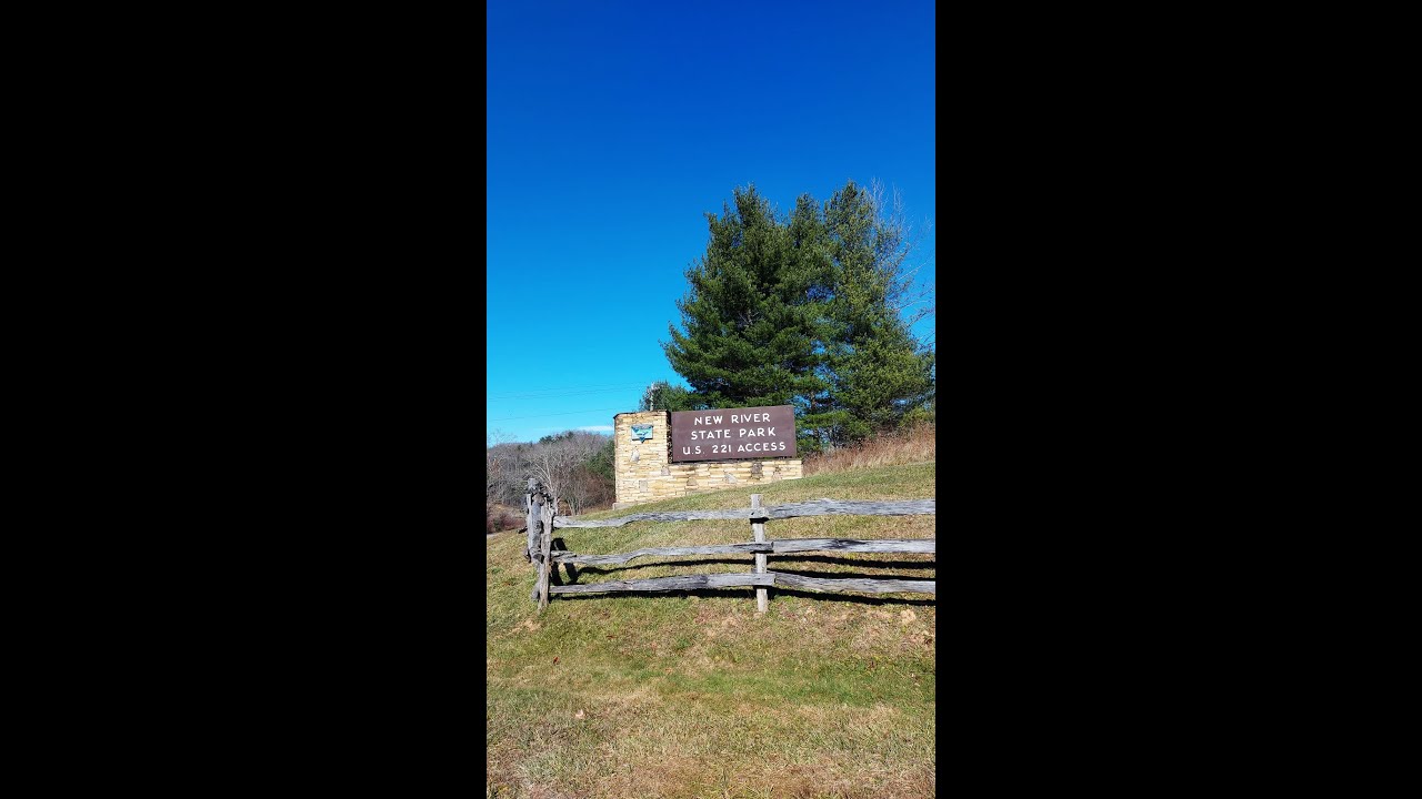 New River State Park - River Run Trail, NC | November 2021 - YouTube