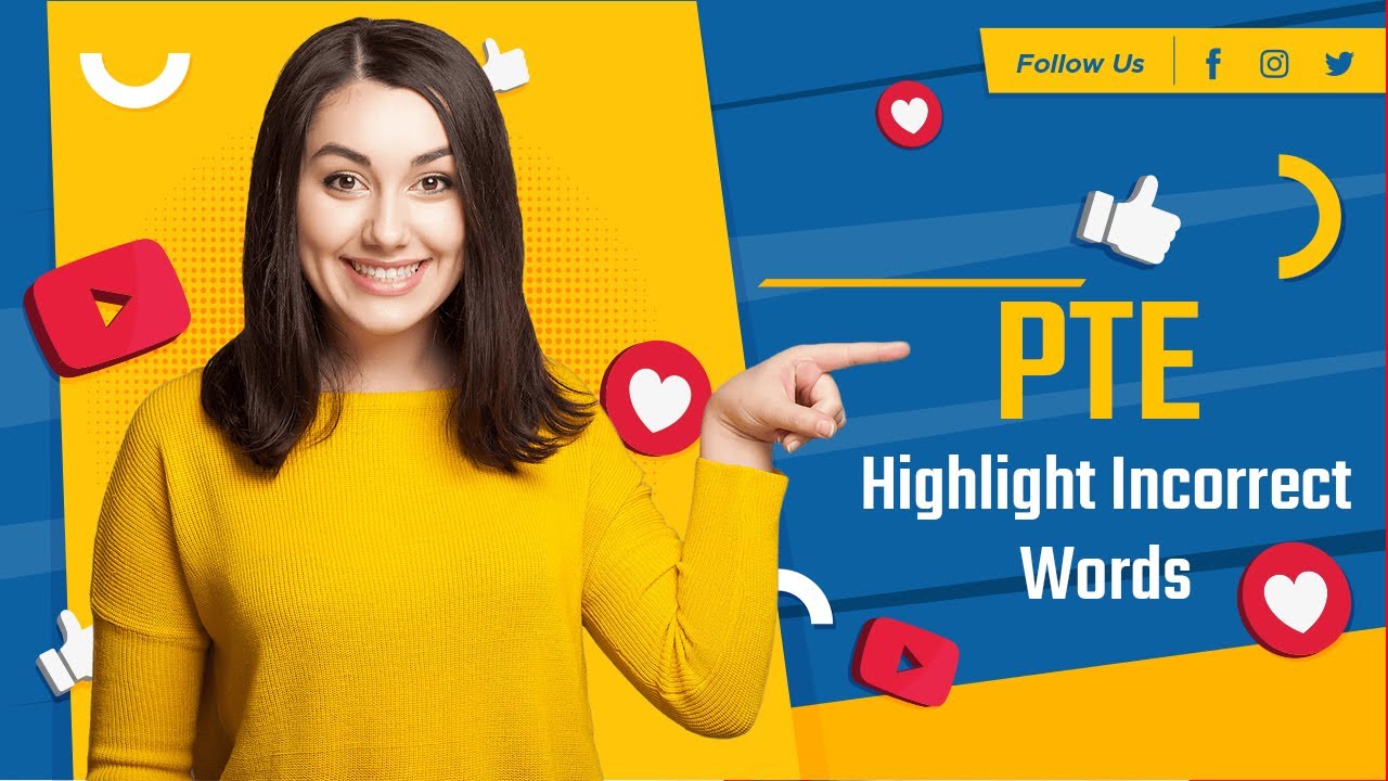 PTE Highlight Incorrect word - PART -6 - YouTube